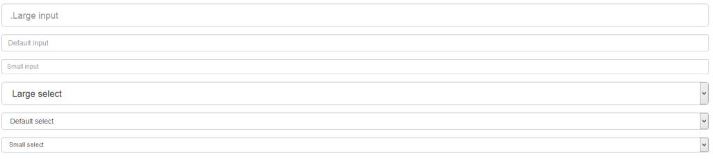 Input-Sizing-BootStrap - Techno Thirsty
