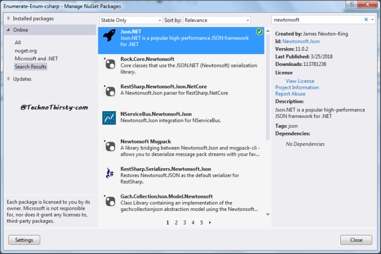 4 ways to Convert JSON to DataTable in C# - asp.net - Techno Thirsty 4 ways to Convert JSON to DataTable in C# - asp.net - Techno Thirsty